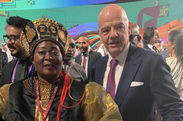 Bafana super fan Mama Joy, McKenzie clash over World Cup trip