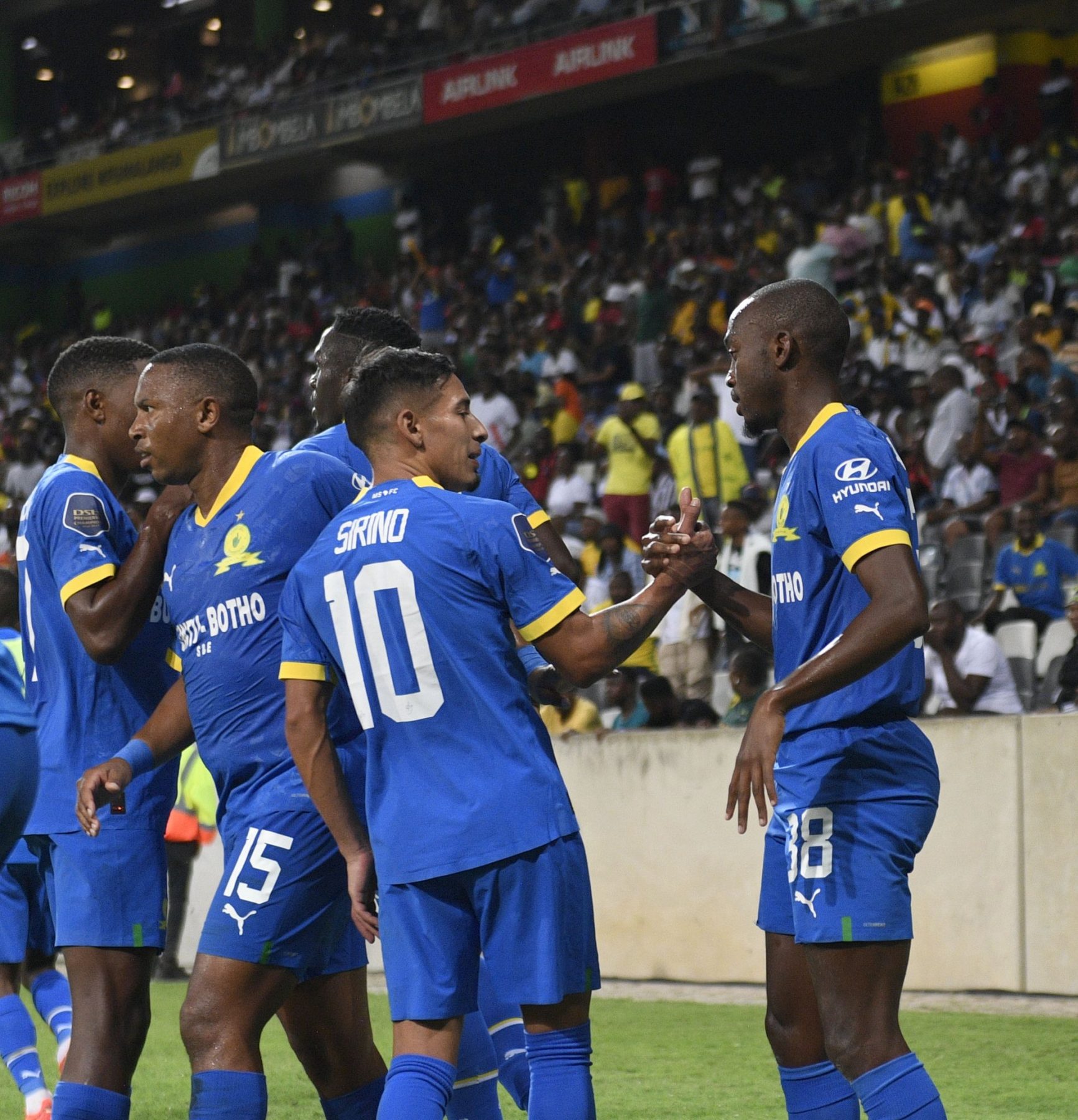 10-man Sundowns brush aside Sekhukhune to claim 14th win
