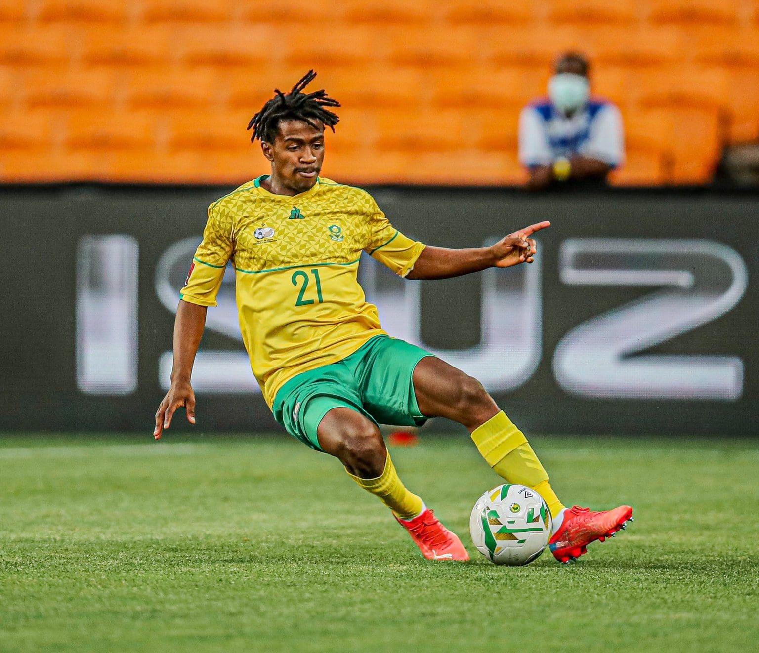 Terrence Mashego is confident of making it into AFCON squad